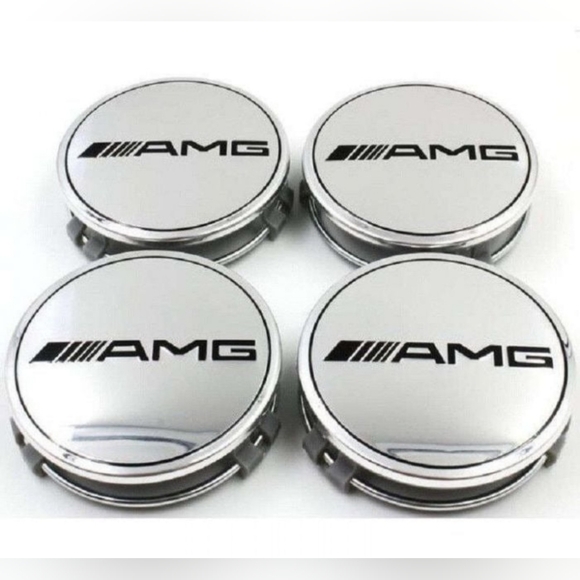 Other | Mercedes Benz Amg 75mm Rim Center Caps Many Other Logos And ...